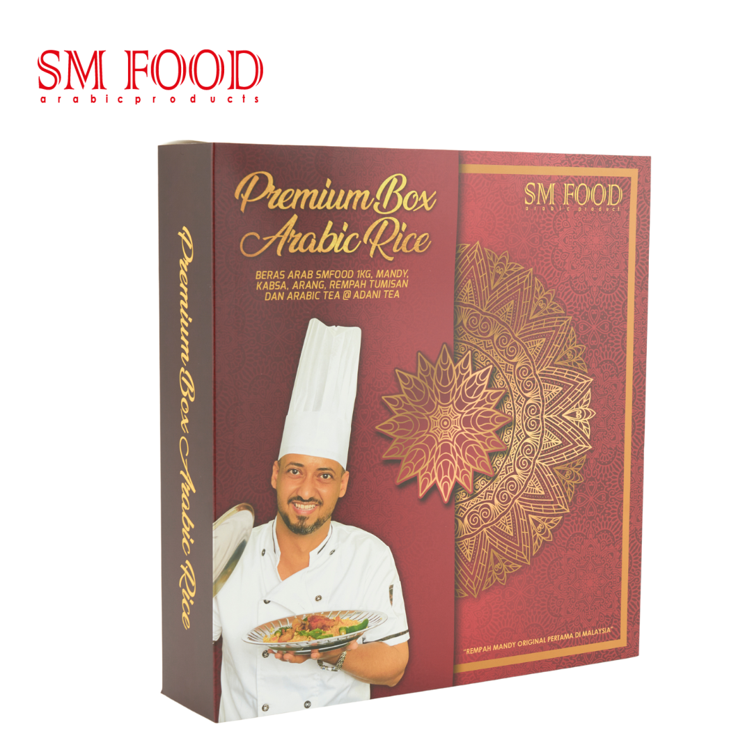 PREMIUM BOX ARABIC RICE WITH SPICES ( 7 ITEMS IN 1 BOX ) – SMFOOD MALAYSIA